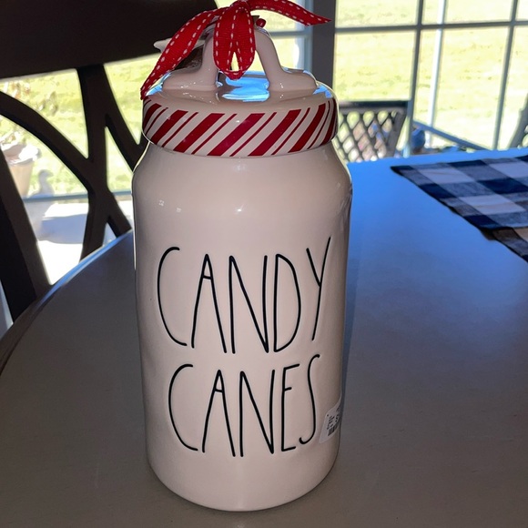 Rae Dunn | Kitchen | Rae Dunn Candy Canes Canister | Poshmark